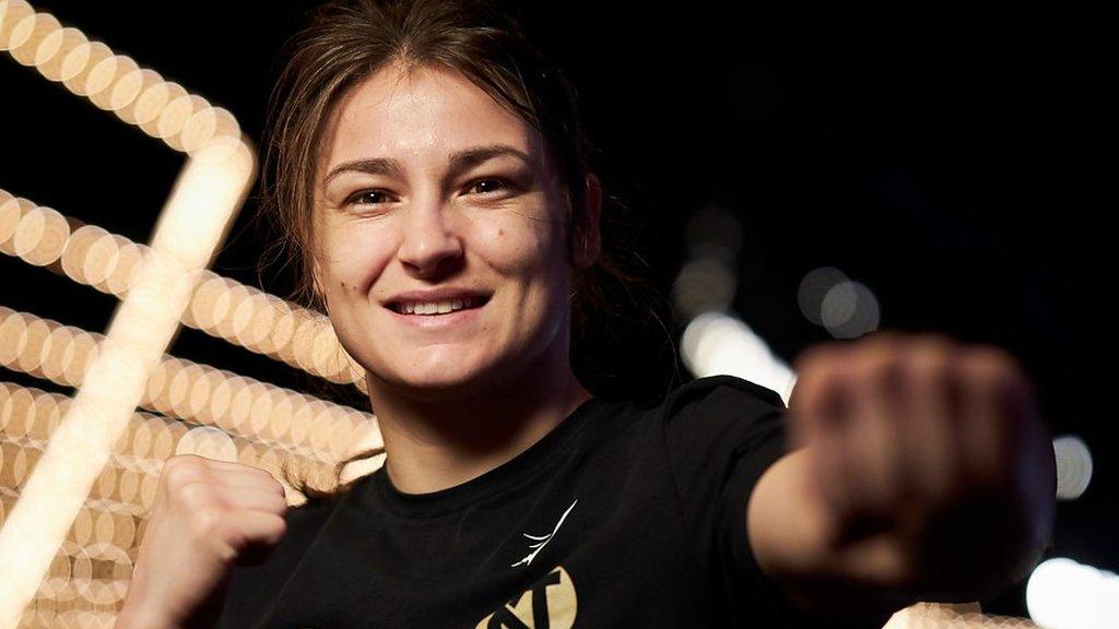 Katie Taylor 'opening doors' for next generation of female boxers - BBC ...
