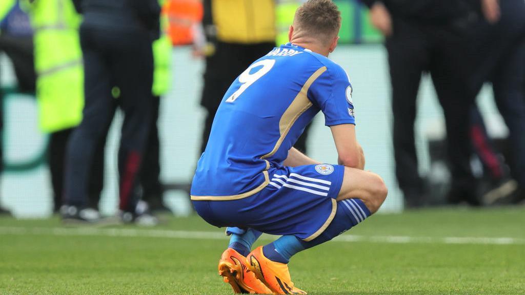 Leicester City: 'I'm gutted, I'm devastated' - Jamie Vardy - BBC Sport