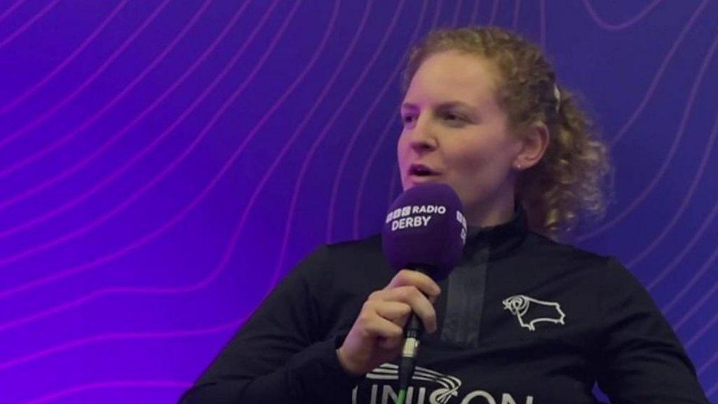 Amy Sims: Derby County midfielder on challenges of juggling work, study ...
