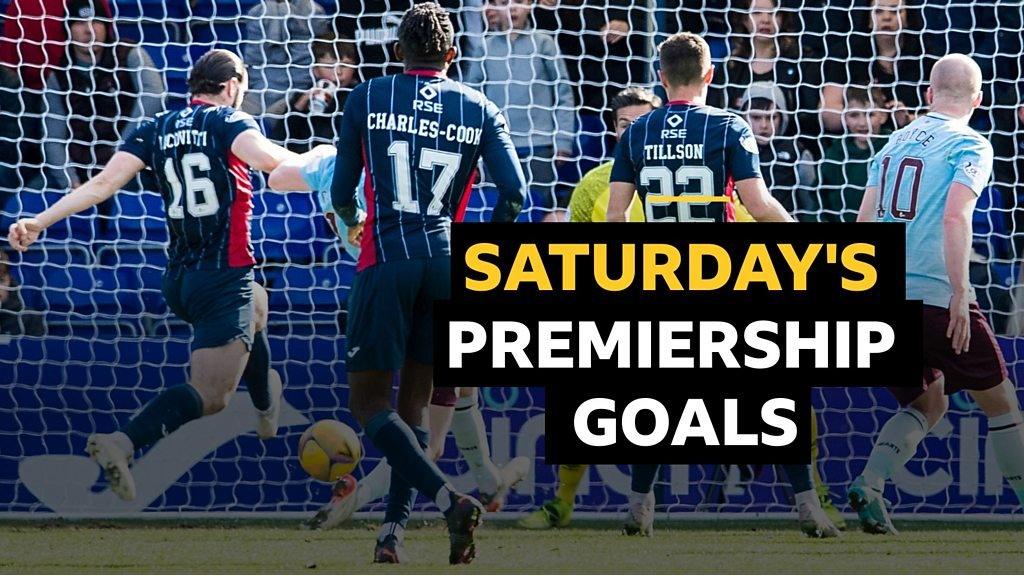 Watch all 15 of Saturday's Premiership goals - BBC Sport