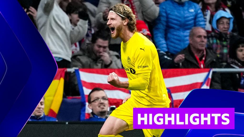 Champions League Highlights: Atletico Madrid 1-2 Bodo/Glimt - BBC Sport