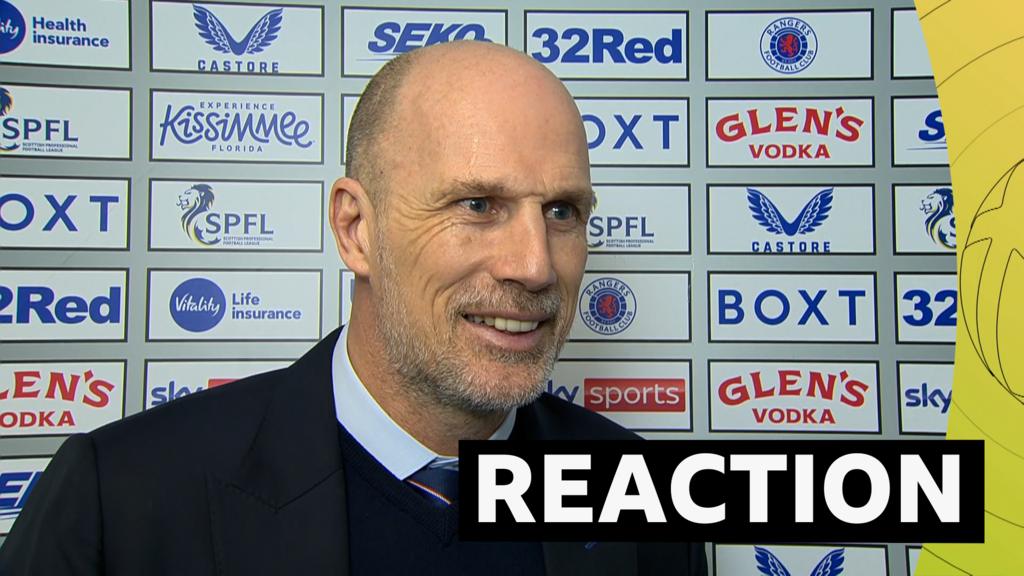 Rangers: Clement praises "convincing" side in Hibs win - BBC Sport