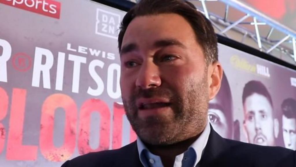 Patrick Day: Eddie Hearn in tears over death of boxer - BBC Sport