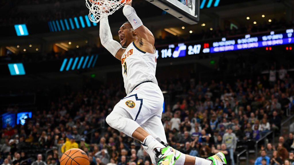 NBA: Russell Westbrook and Nikola Jokic star in Denver Nuggets victory ...