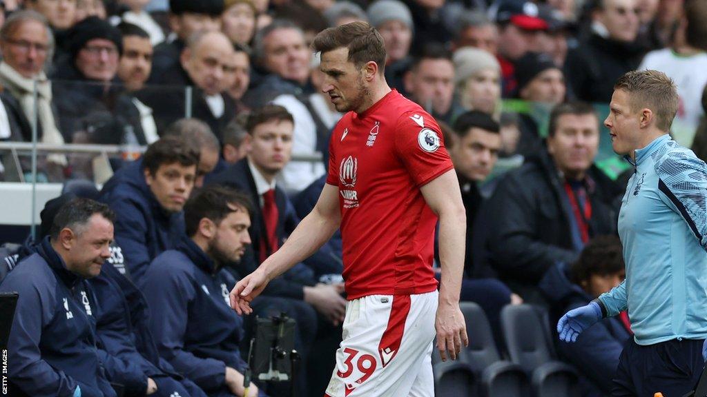 Chris Wood: Nottingham Forest striker out for the season with injury ...