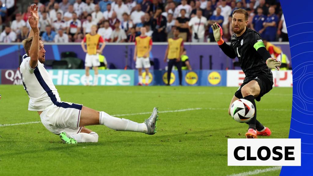 Euro 2024: Gallagher and Kane unable to find the net for England - BBC ...