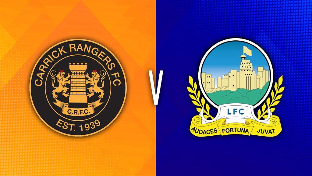 Watch: Blues edge Carrick to keep pressure on pacesetters - BBC Sport