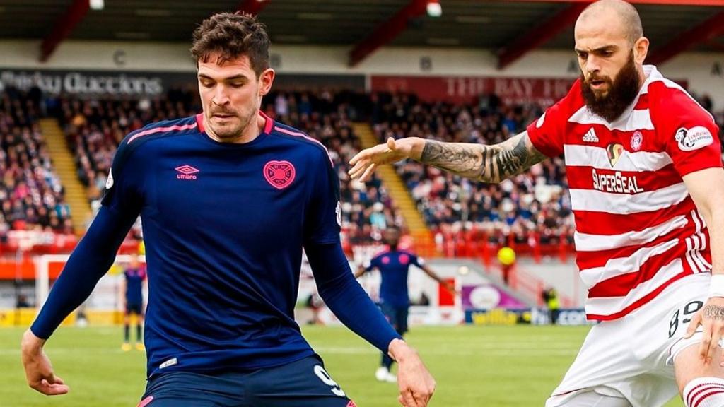 Scottish Premiership highlights: Hamilton 1-2 Hearts - BBC Sport