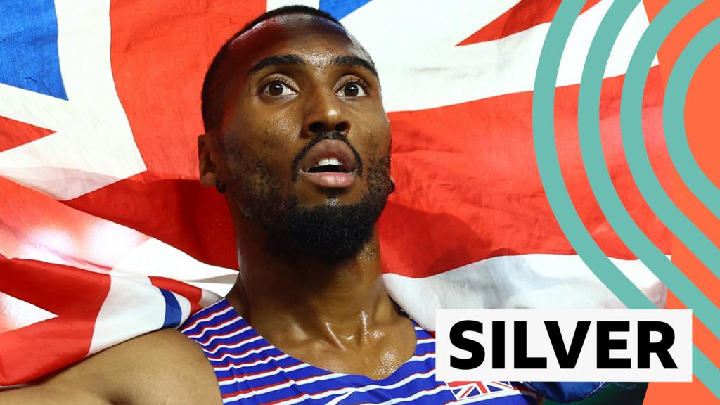 World Athletics Championships 2023: Matthew Hudson-Smith second as Antonio Watson wins 400m gold ...