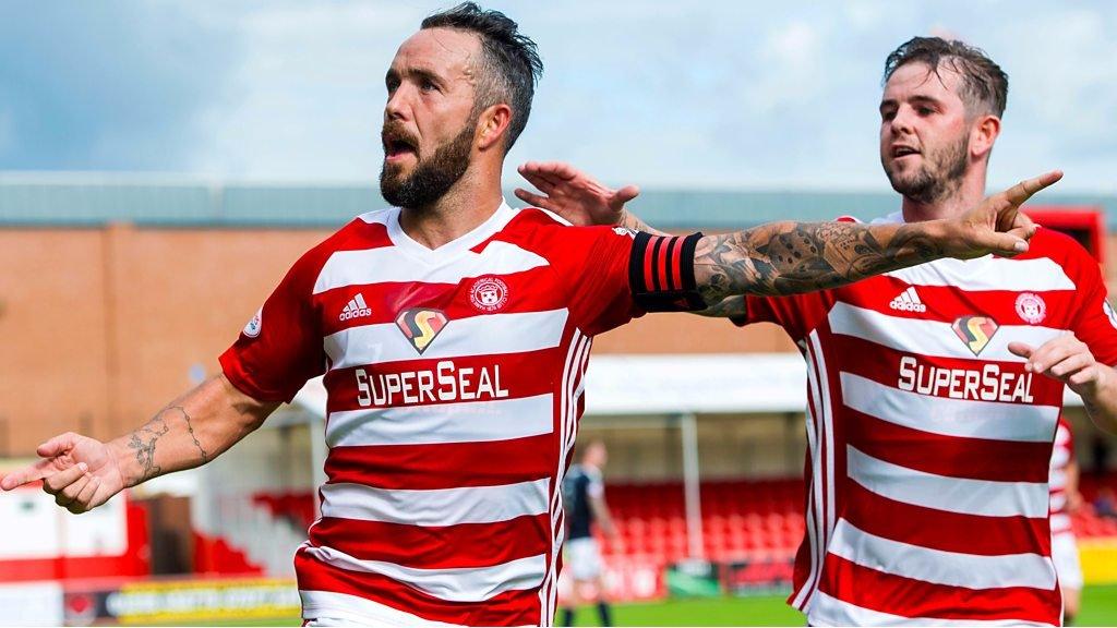 Highlights - Hamilton 3-0 Dundee, Scottish Premiership - BBC Sport