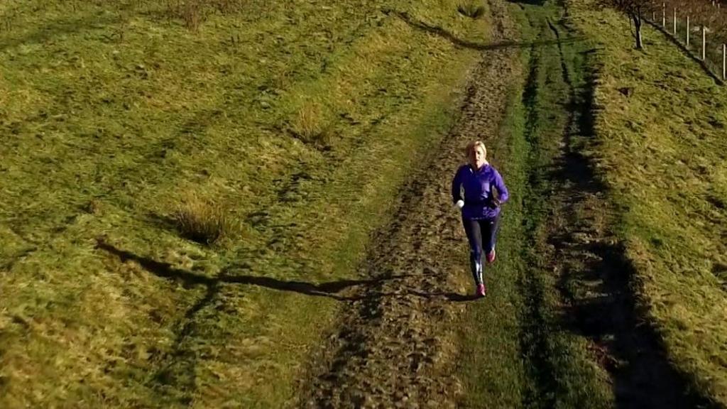 Get Inspired: Cancer survivor Kelly Harrop loves to run, despite ...