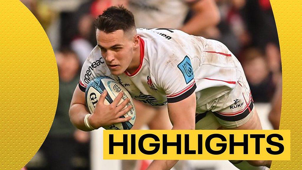 Watch: Ulster victory seals home quarter-final - BBC Sport