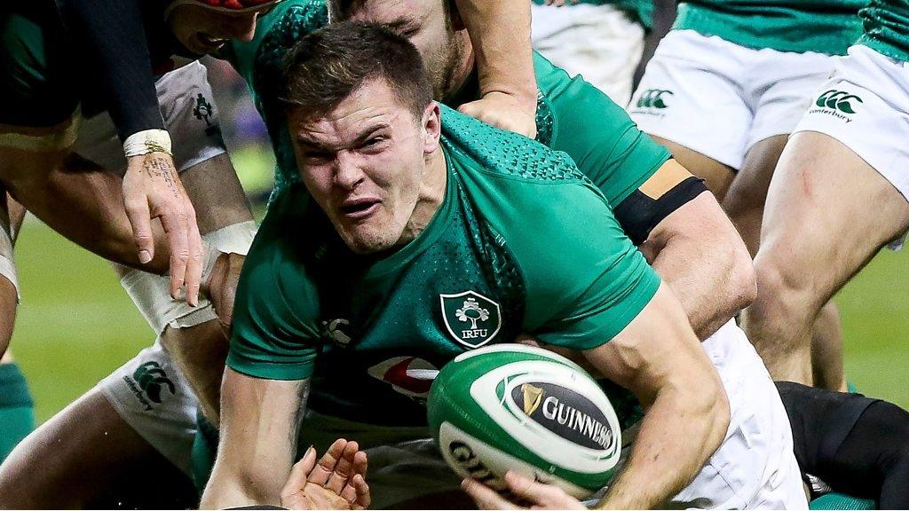 Relive the moment Ireland beat the All Blacks - BBC Sport