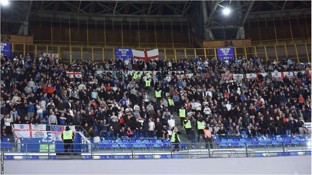 England fans: Uefa asked to review treatment of travelling supporters ...
