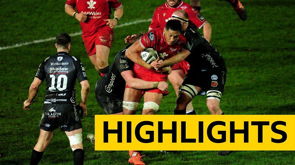 Pro14 highlights: Scarlets 20-3 Dragons - BBC Sport