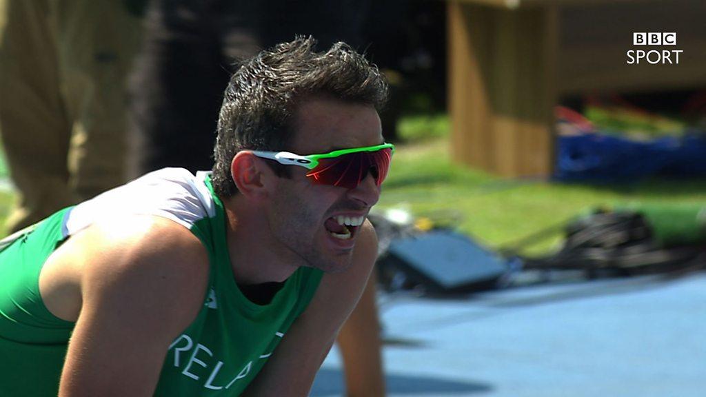 Rio Olympics 2016: Ireland's Thomas Barr fourth in 400m hurdles - BBC Sport