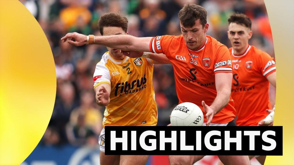 Antrim 1-23 Armagh 1-34: All-Ireland champions into Ulster Championship ...