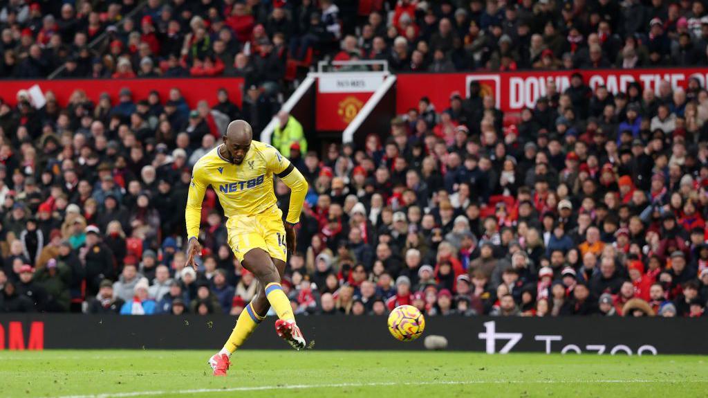 Man Utd 0-2 Crystal Palace: What Jean-Philippe Mateta said - BBC Sport
