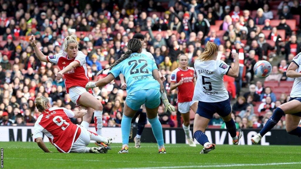 Alessia Russo: Arsenal striker admits first campaign has been 'tough ...