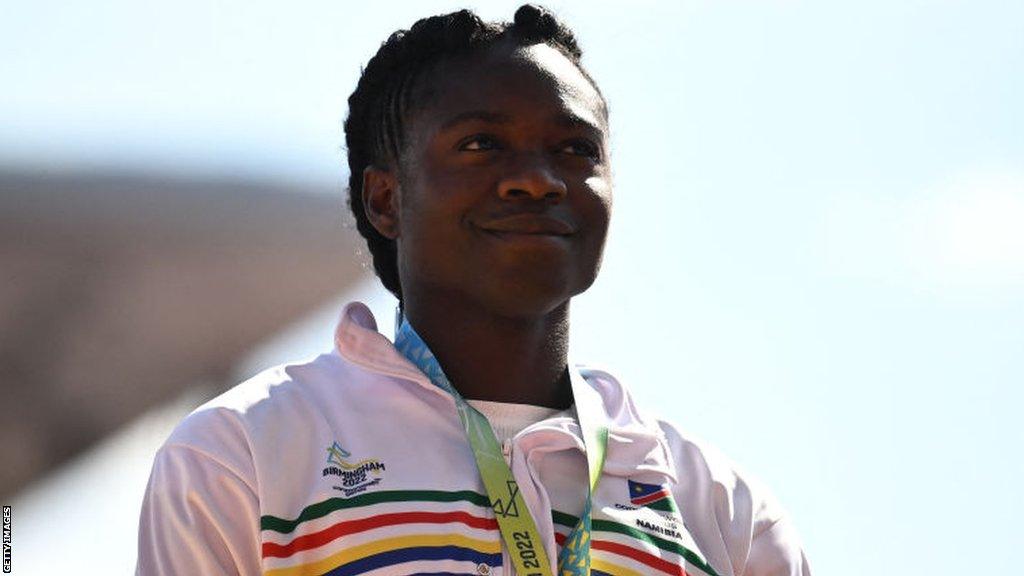 Christine Mboma: Olympic 200m silver medallist to make competitive ...