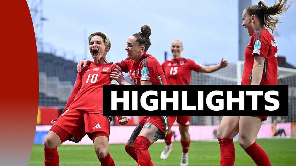 Women's Euros 2025 qualifying: Wales 4-0 Croatia - highlights - BBC Sport