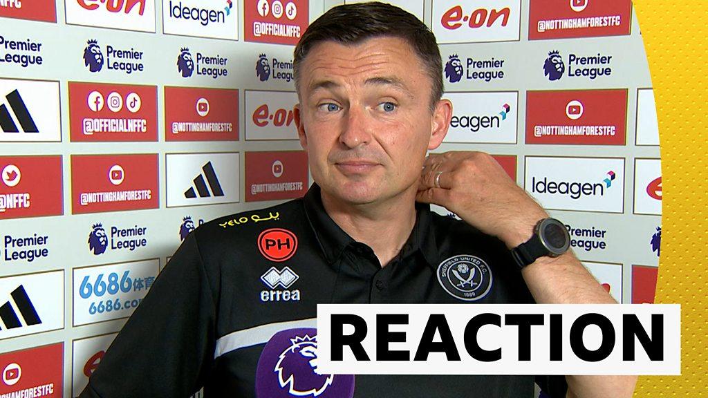 Nottingham Forest 2-1 Sheffield United: Heckingbottom says errors cost Blades goals - BBC Sport