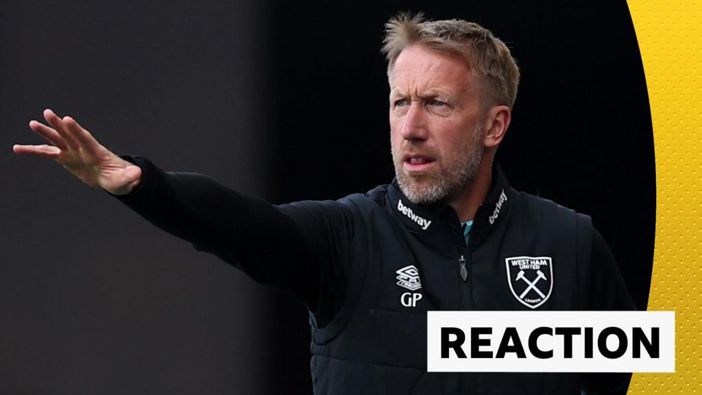 Ipswich Town 1-3 West Ham United: Graham Potter interview - BBC Sport