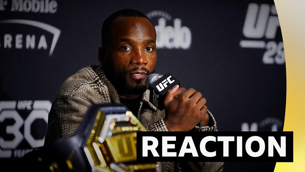 UFC 296: Leon Edwards says he would love to fight in England next - BBC ...