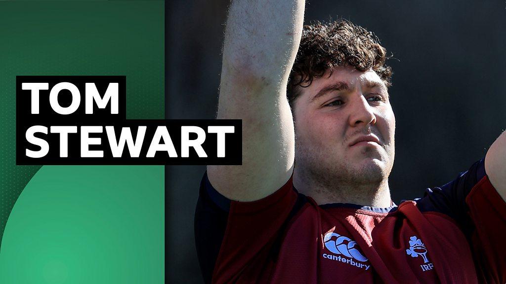 'I forgot if I could play rugby' - Stewart on Ireland call-up - BBC Sport