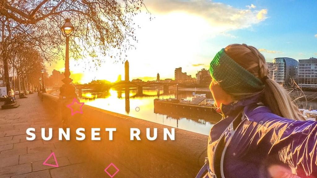 Stress Less: How sunset running is an amazing way to end the day - BBC ...