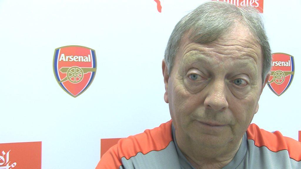 Arsenal's Vic Akers remembers historic European win - BBC Sport
