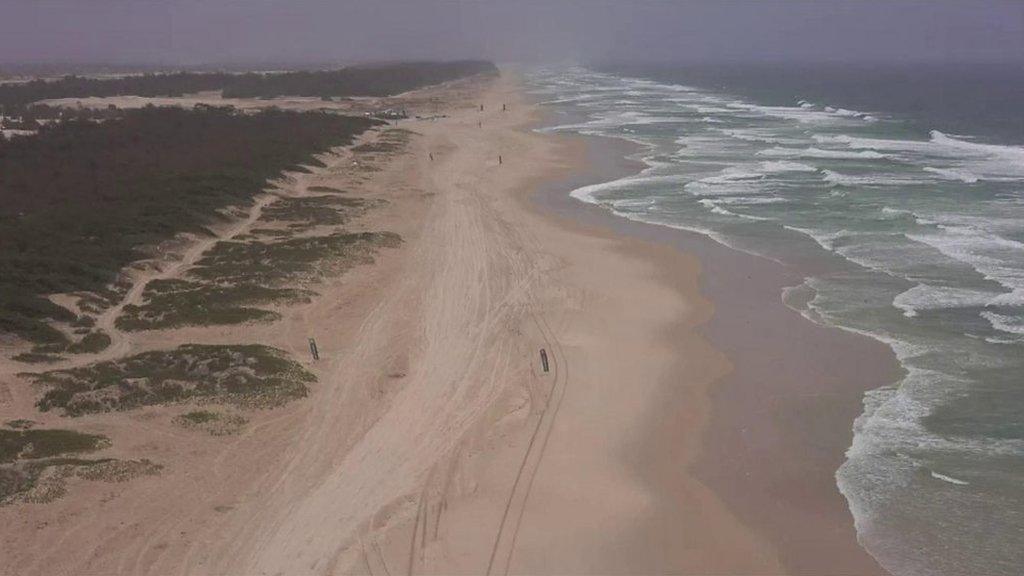 Extreme E: "We wanted to do a race dedicated to the ocean" - BBC Sport
