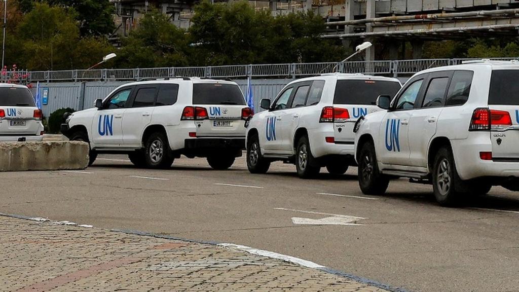 As it happened: UN inspectors view Russian-held nuclear plant - BBC News