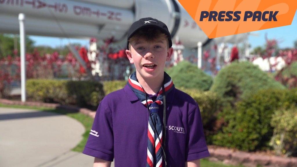 Nasa: Meet the scout who's passionate about space - BBC Newsround