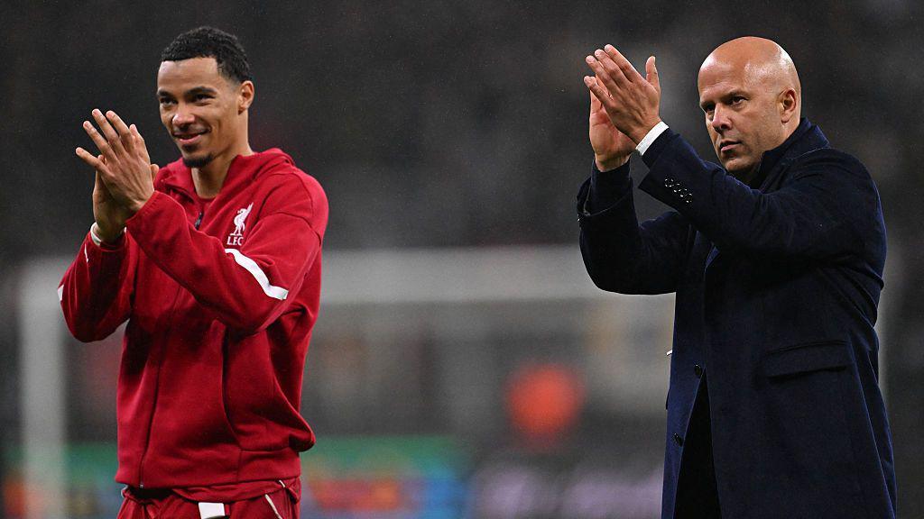 Liverpool vs Wolves: Arne Slot on Hugo Ekitike - BBC Sport