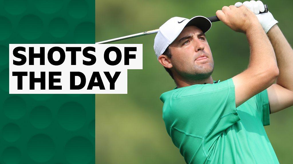 Masters 2023: Scottie Scheffler, Jon Rahm & Brooks Koepka in day one's best shots - BBC Sport