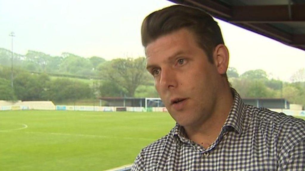 Colwyn Bay: We want to finish on a high, says manager Craig Hogg - BBC ...