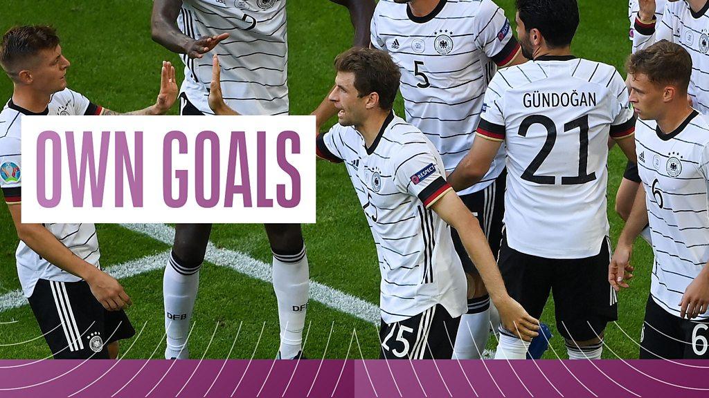 Euro 2020: Two own goals hand Germany lead against Portugal - BBC Sport