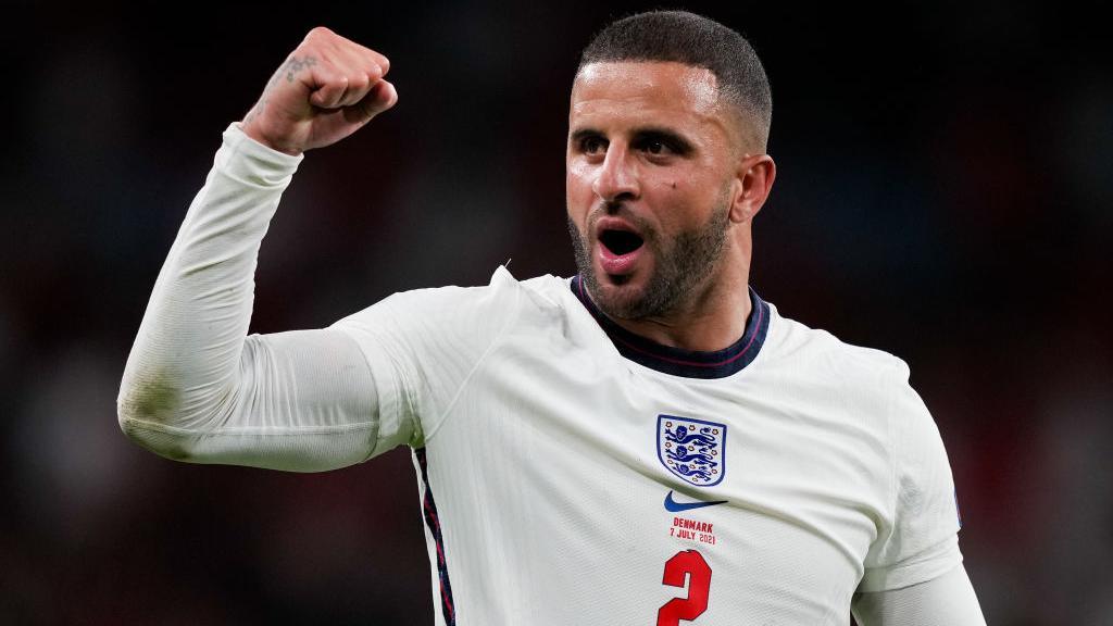Manchester City's Kyle Walker on England reaching Euro 2020 final - BBC ...