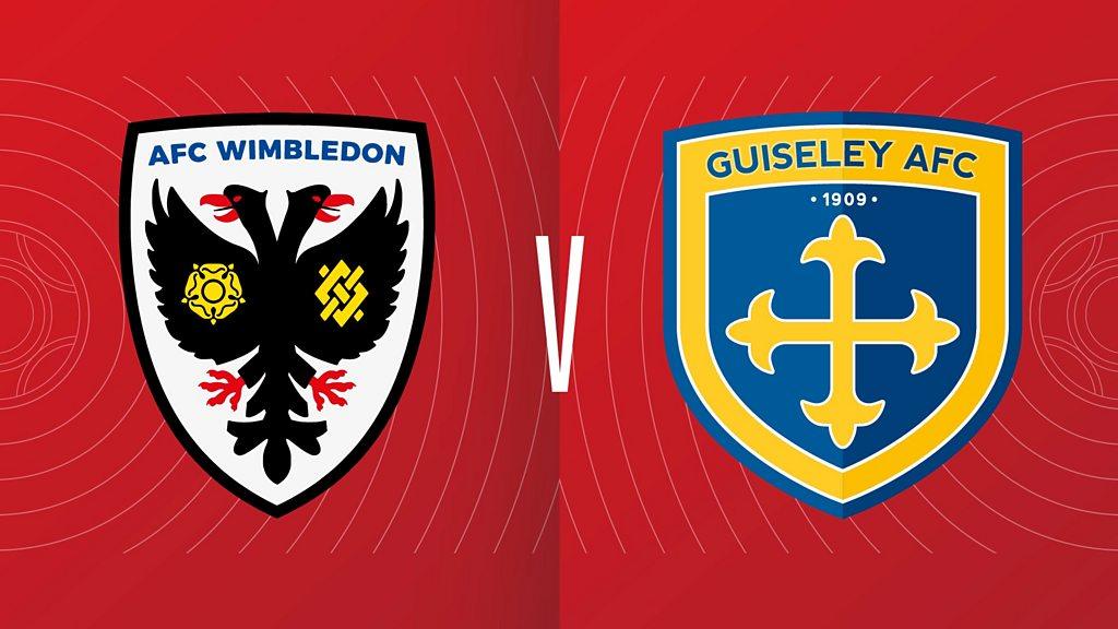 FA Cup highlights: AFC Wimbledon 1-0 Guiseley - BBC Sport