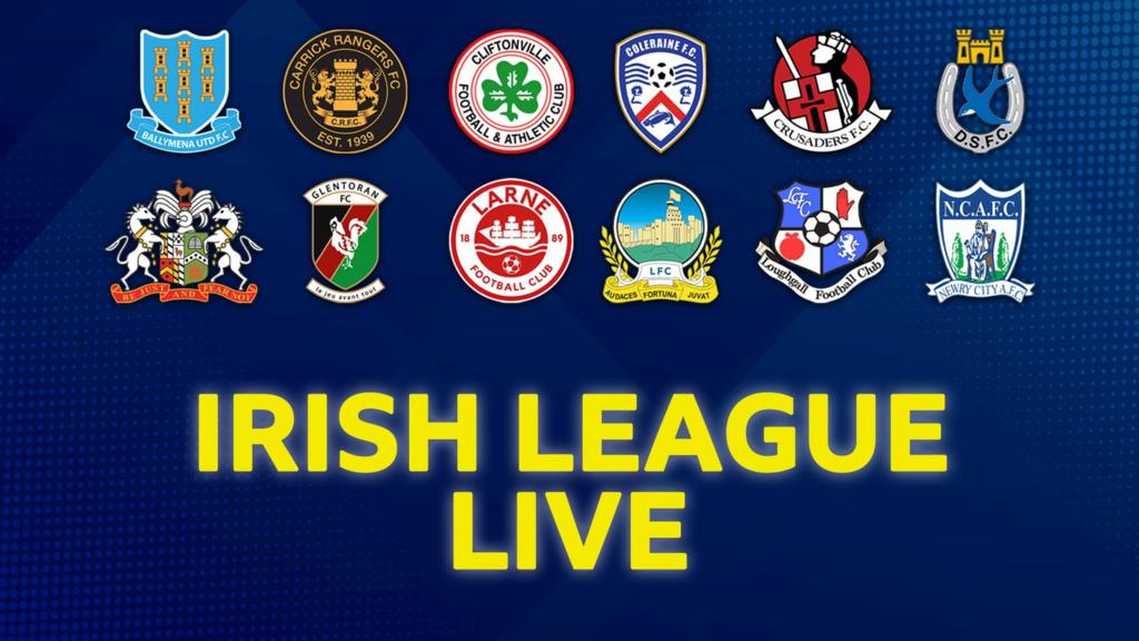Watch: Crusaders v Larne - Irish League Football Live - BBC Sport