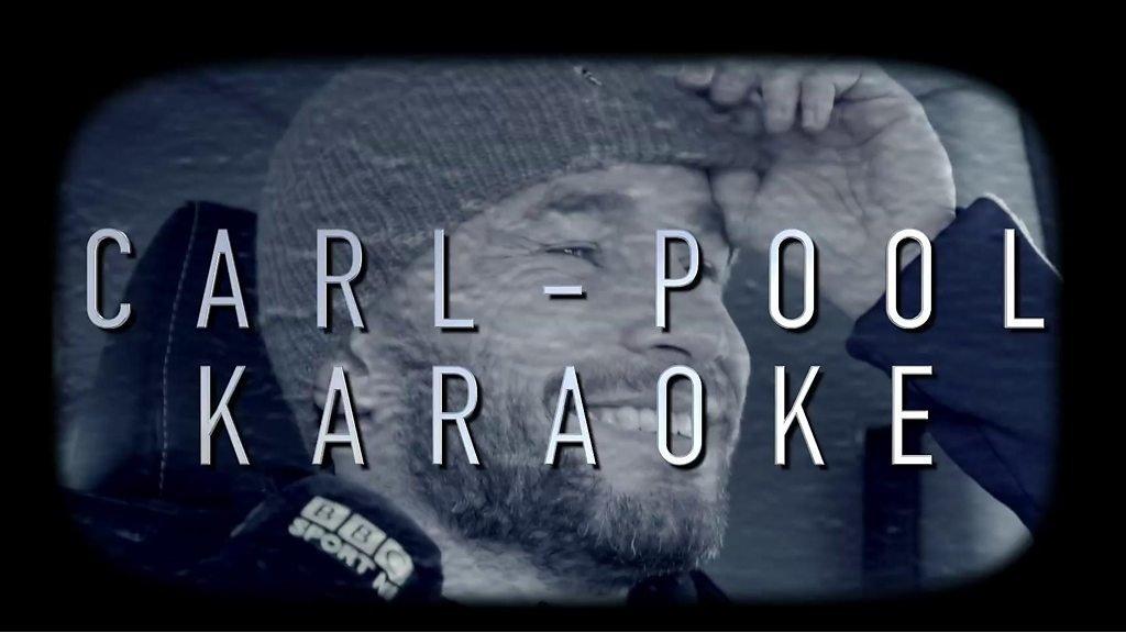 Frampton's 'Carl-pool' Karaoke a big hit - BBC Sport