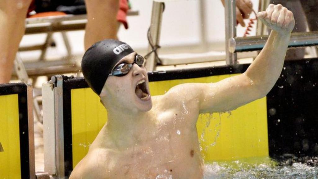 Larne teenager Conor Ferguson making waves towards Olympics - BBC Sport