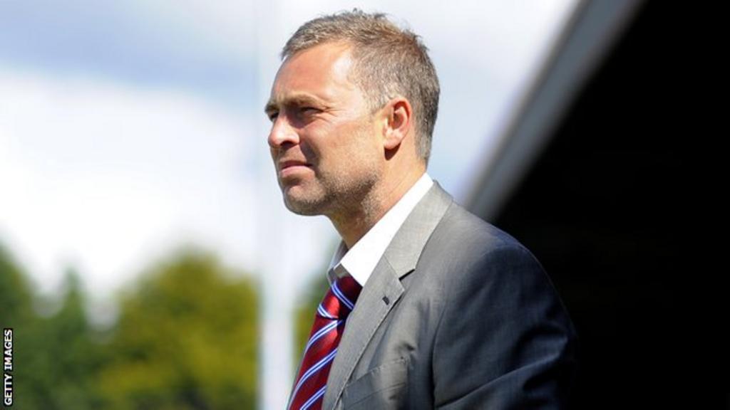 Wayne Burnett: Dagenham boss on loss at Barnet - BBC Sport