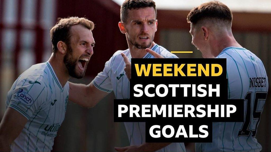 Watch the weekend's Scottish Premiership goals - BBC Sport