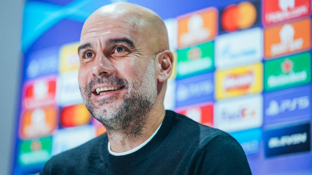 Man City: Guardiola takes 'brothers' to face Sporting - BBC Sport