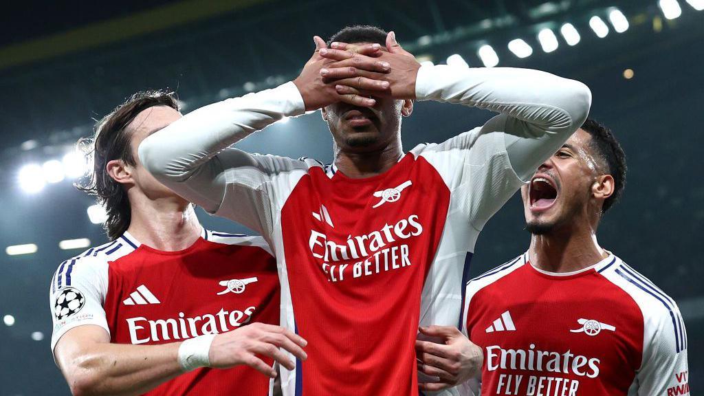 Arsenal's Champions League group stage in pictures - BBC Sport