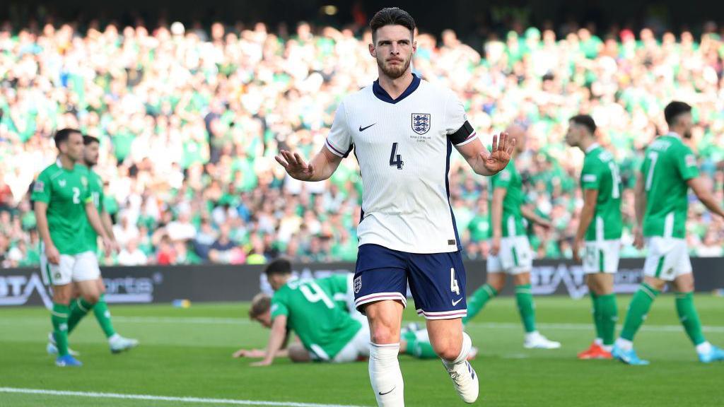 Arsenal news: Declan Rice on not celebrating goal for England against ...
