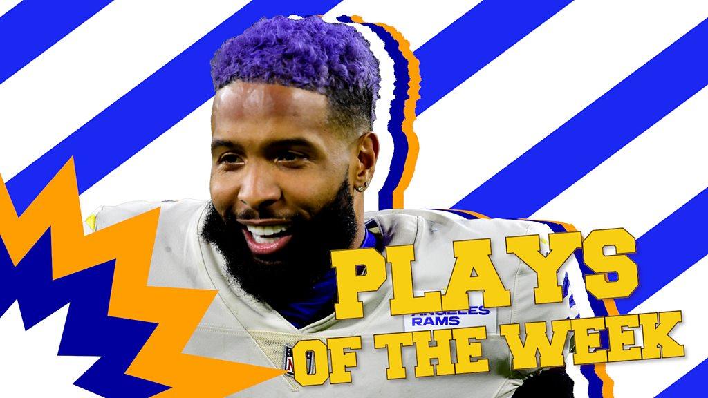 Odell Beckham, Fournette, & Jared Cook in NFL plays of the week - BBC Sport