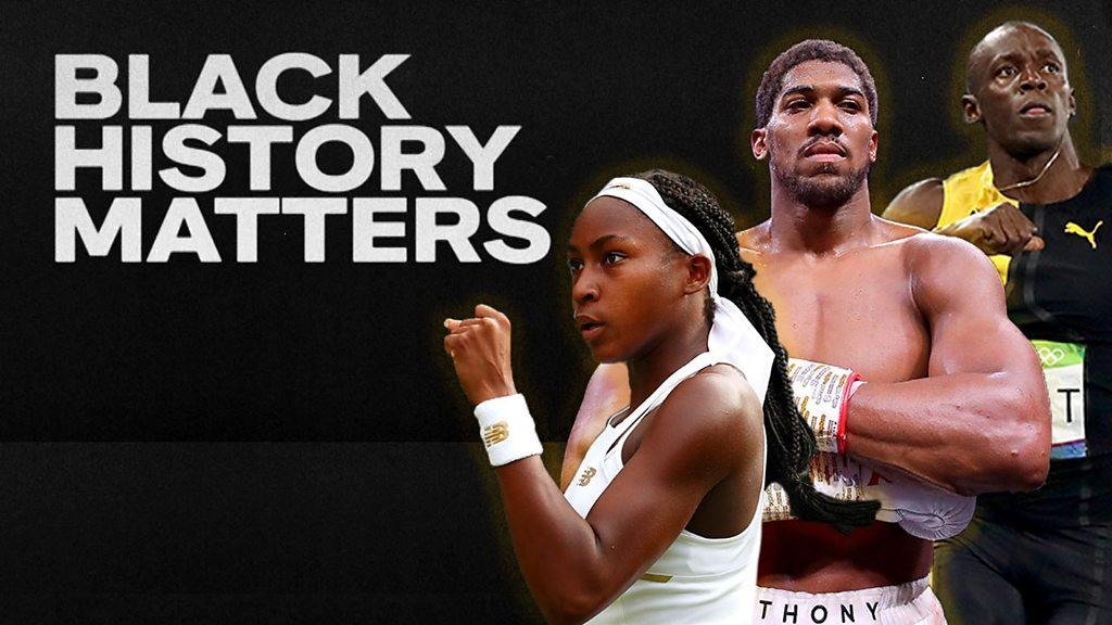 Black History Month: 'This story is the future' - BBC Sport